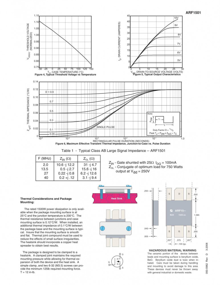 ARF1501 technical document page 3