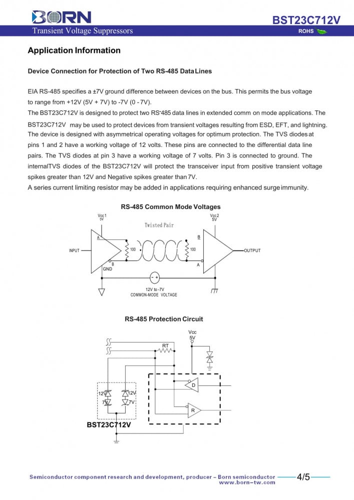BST23C712V datasheet page 4