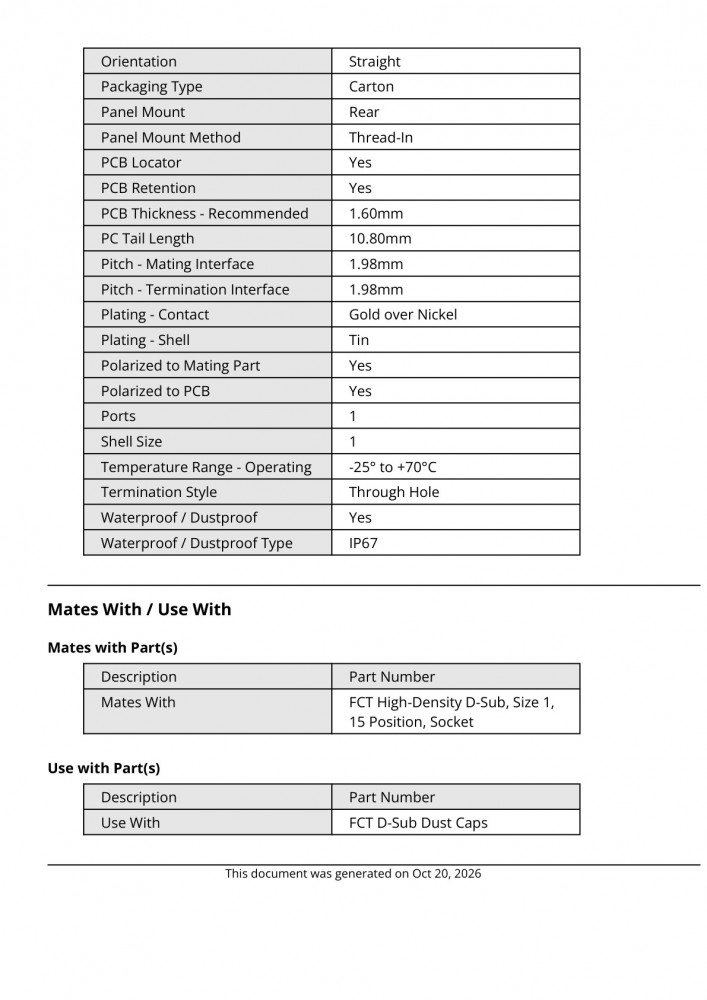 MOLEX 1731140378 technical drawing page 3