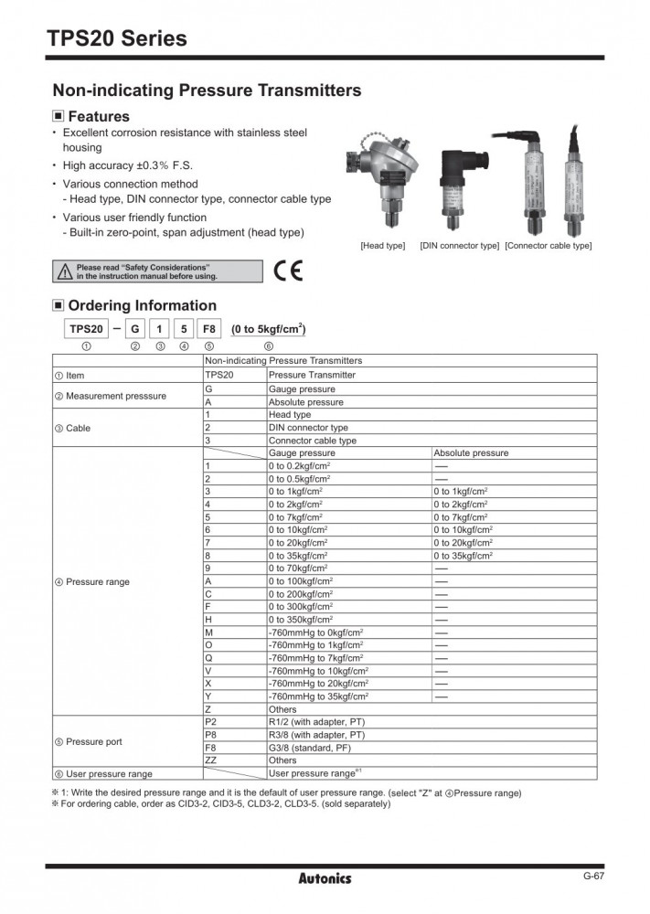 TPS20-G2OF8-00 technical datasheet page 1