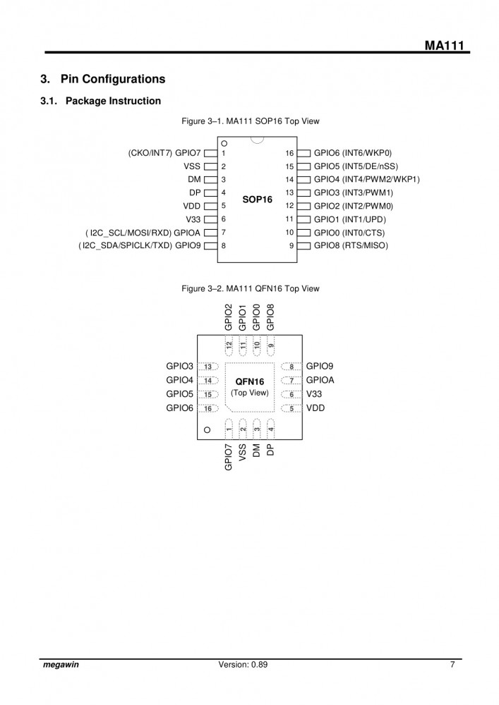 MA111 datasheet page 7