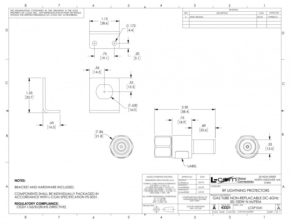 LCSP1041 technical document page