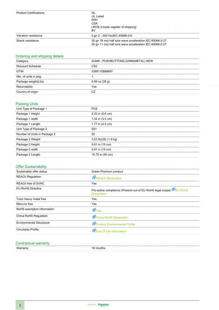 ZB4BW31 technical document page 2
