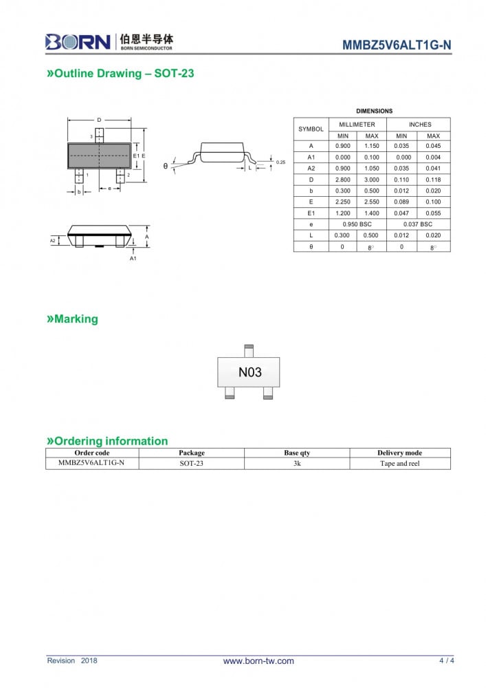 MMBZ5V6ALT1G-N datasheet page 4
