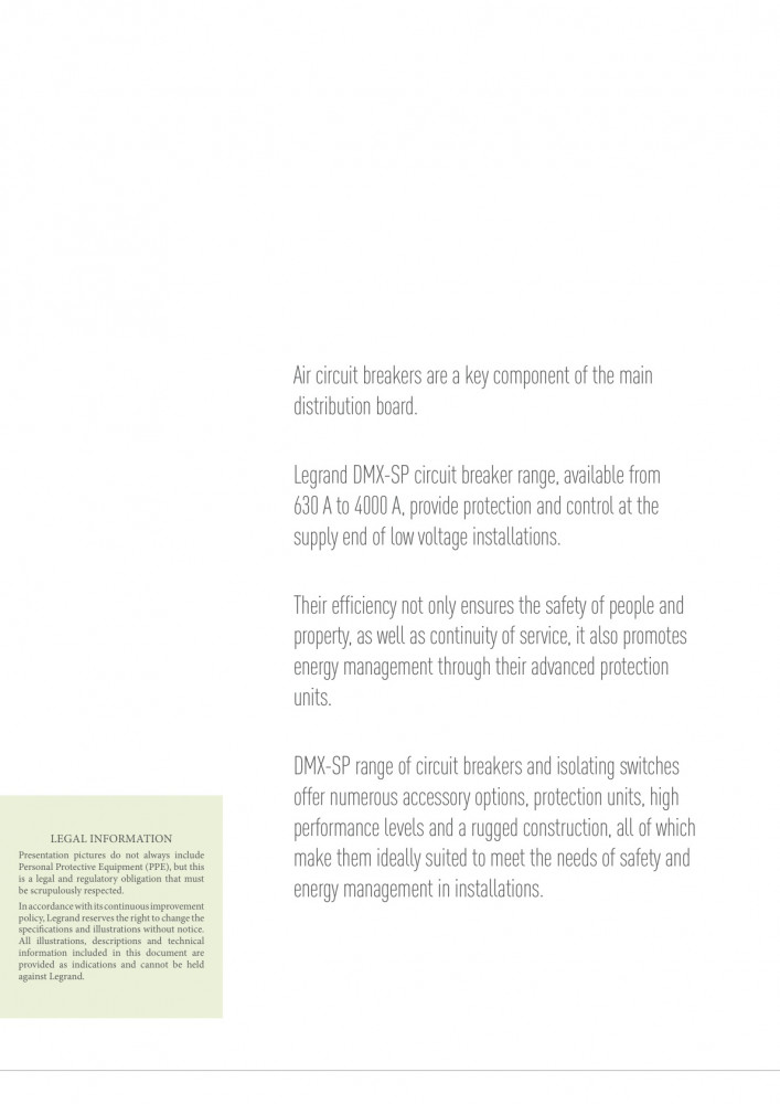 Legrand DMX-SP technical document preview, page 2