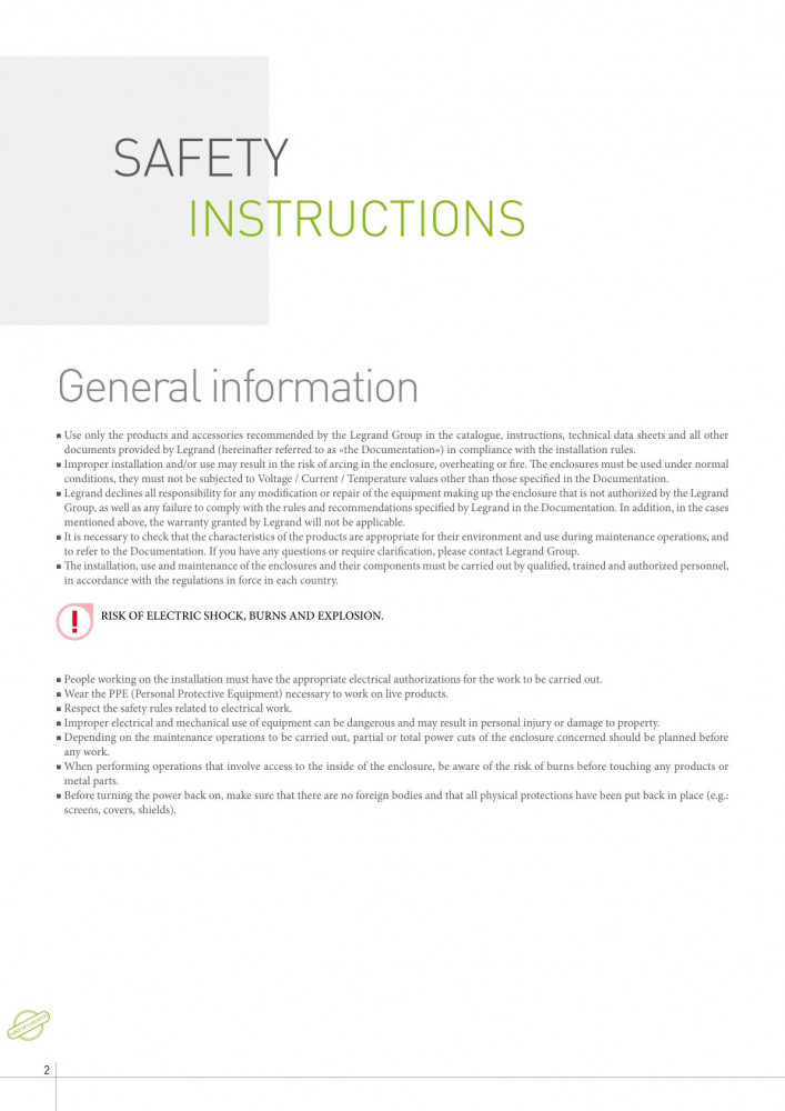 Legrand DMX-SP technical document preview, page 4