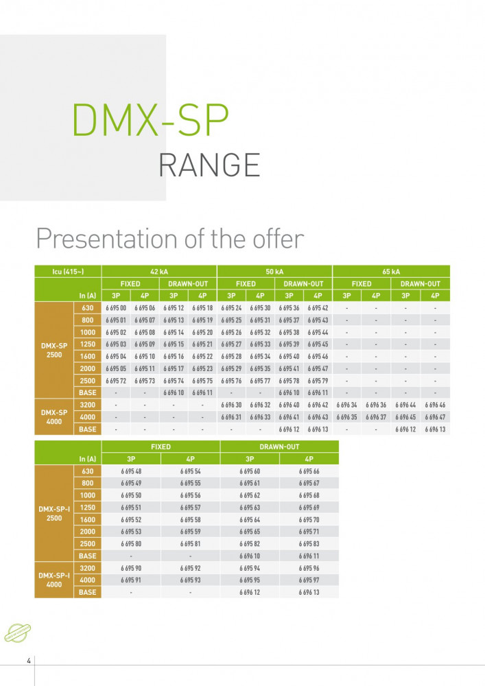 Legrand DMX-SP technical document preview, page 6