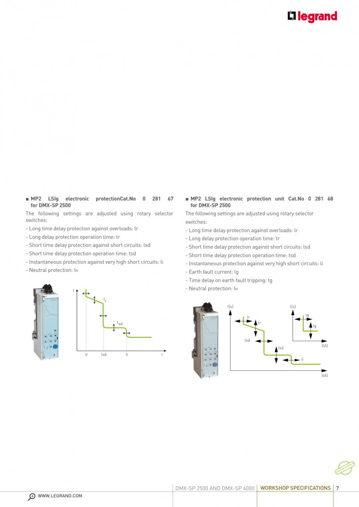 Legrand DMX-SP technical document preview, page 9
