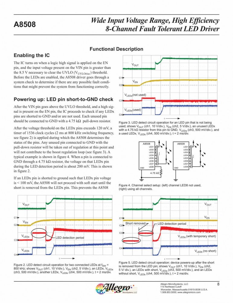 A8508 datasheet page 8