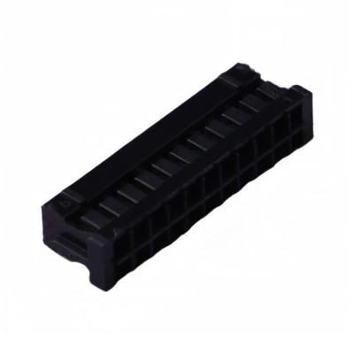 Hongxing HX20012-14Y Black Rectangular Connector Housing
