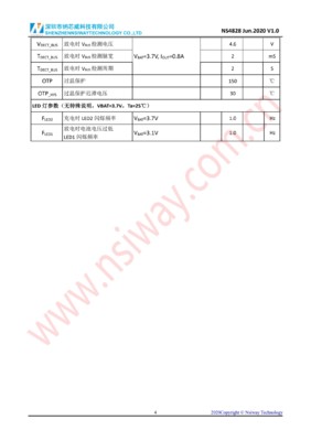 NS4828 0.8A Linear Synchronous Mobile Power Management Chip for sale