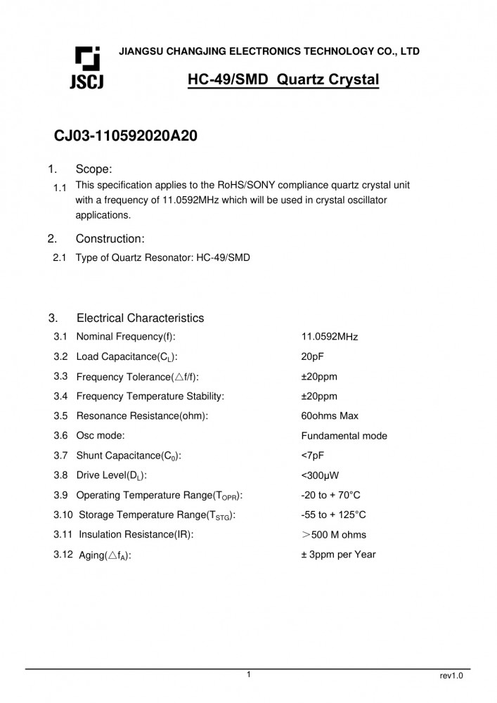 CJ03-110592020A20 datasheet page 2