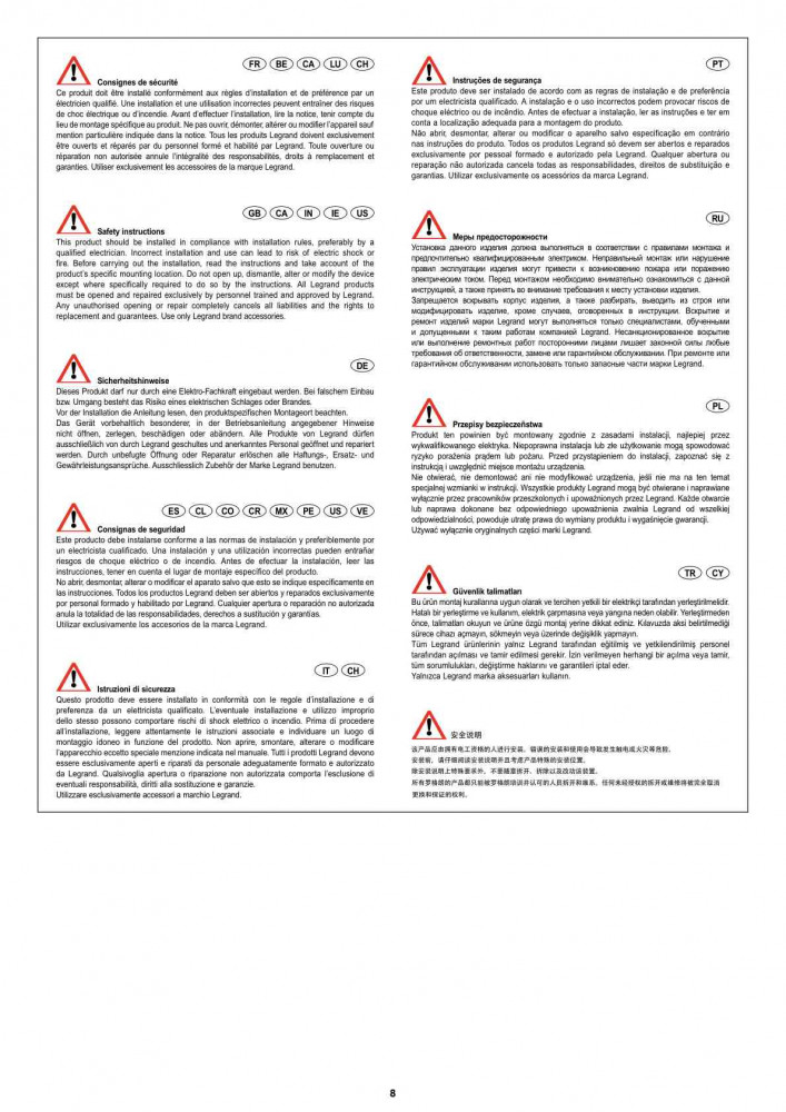 Legrand 027251 document page 8