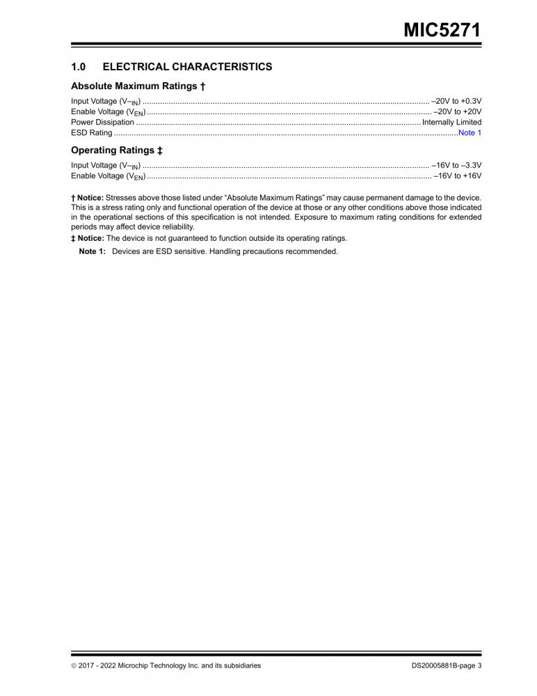 MIC5271 datasheet page 3