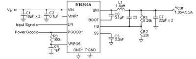 RT2862A - 3A, 36V, Synchronous Step-Down Converter