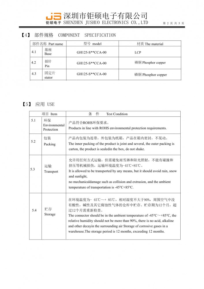 GH125-S04CCA-00 approval document page 5