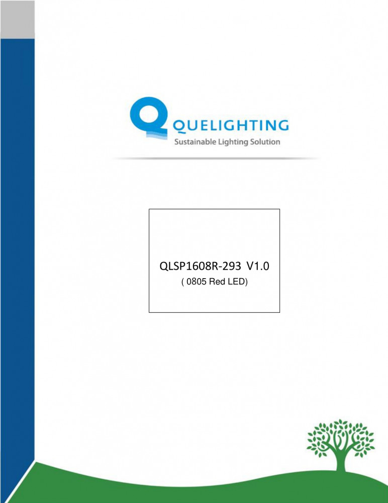QLSP1608R datasheet page 1