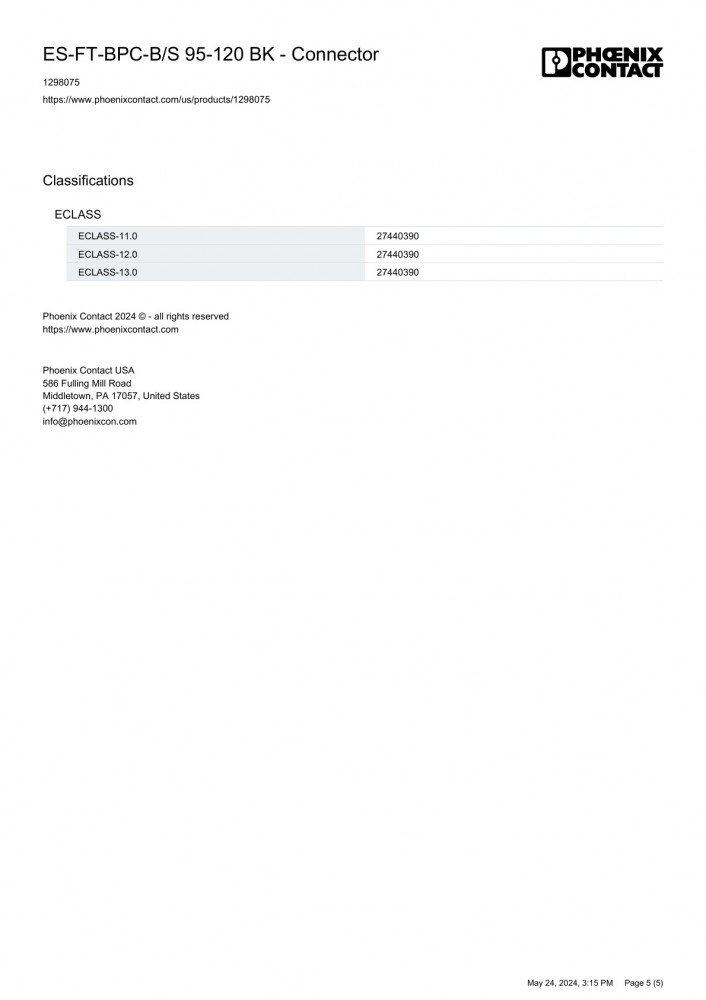 Phoenix Contact 1298075 technical document page 5