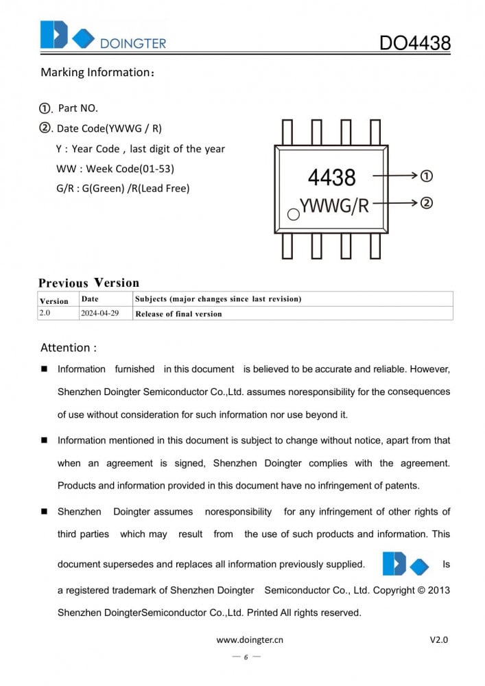 DO4438 datasheet page 6
