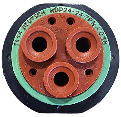 DEUTSCH HDP24-24-7PN-C038 Circular Connector Housing for sale