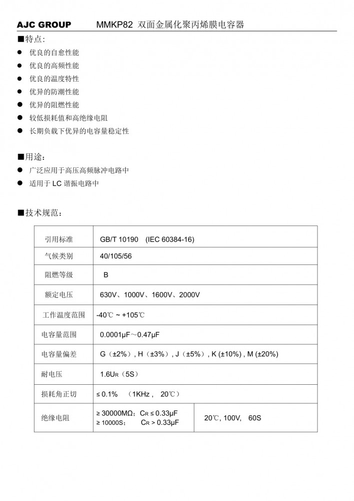 KNSCHA MMK104J3DF1KN208G2 specification page 3