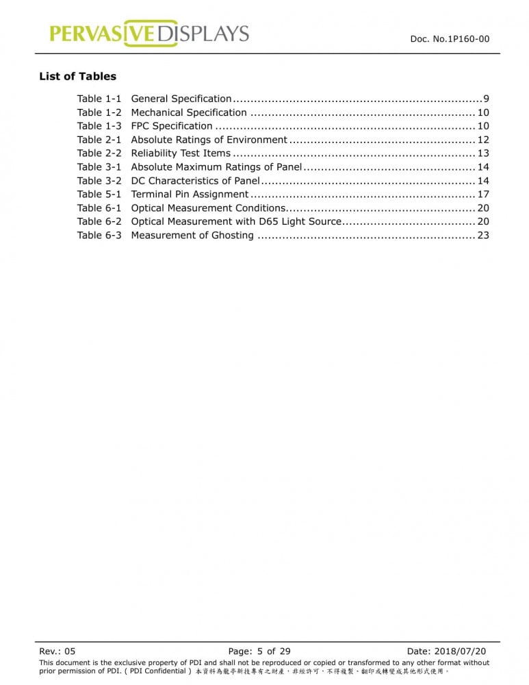 E2266HS092 specification page 5