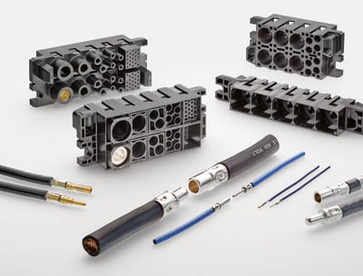 TE Connectivity 2212367-1 Backplane Connector Housing