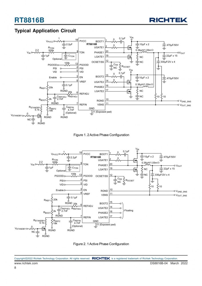 RT8816B datasheet page 8