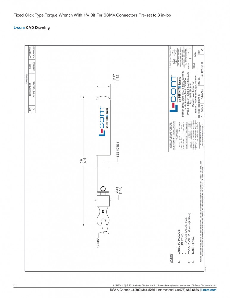 LC-TWC0814 datasheet page 3