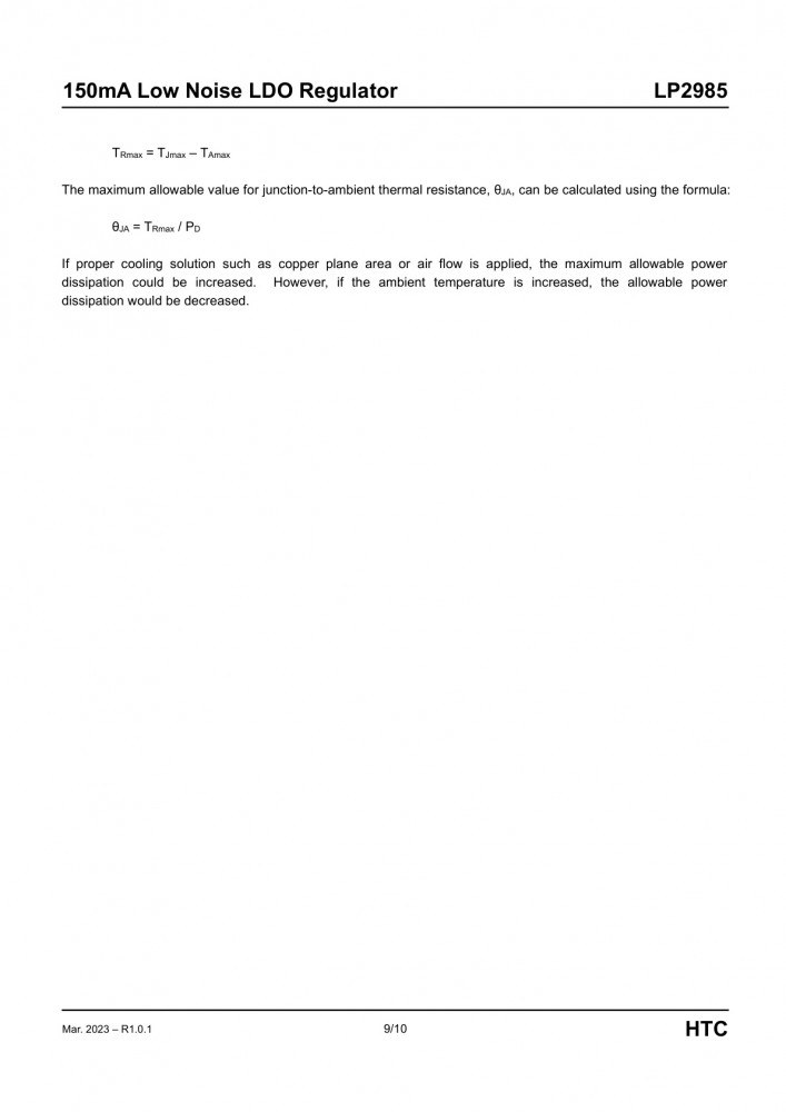 LP2985 datasheet page 9