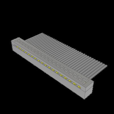 Samtec TCSD-15-01 Free Hanging Panel Mount Chip
