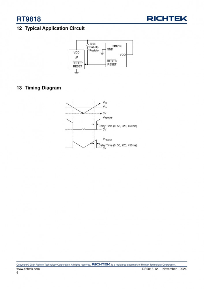 RT9818 datasheet page 6
