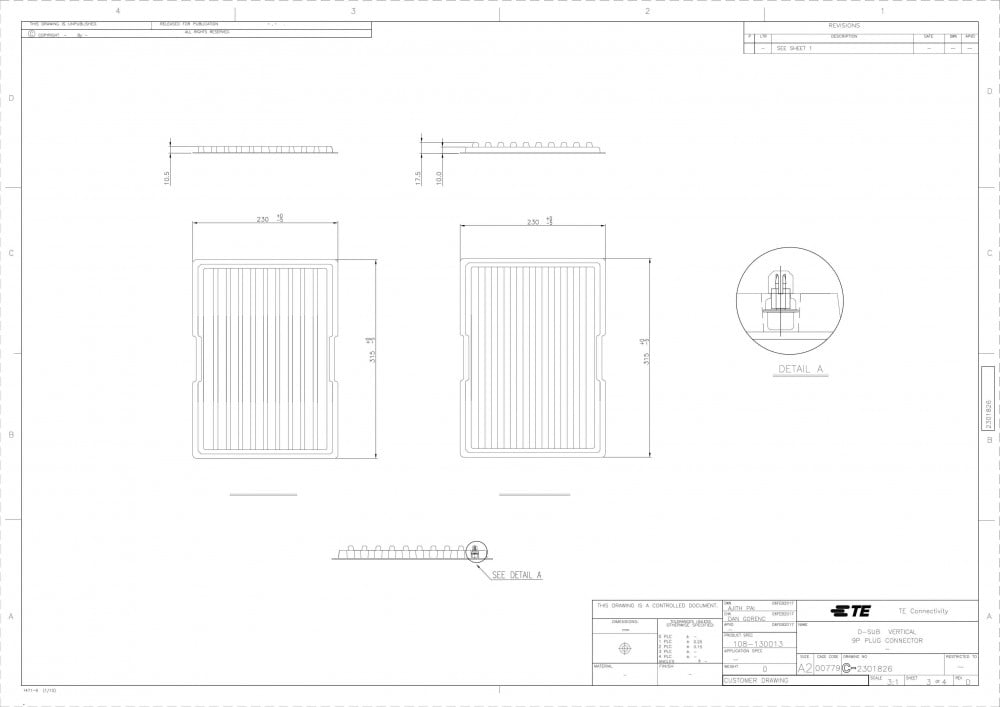 TE Connectivity 2301826-1 drawing page 3
