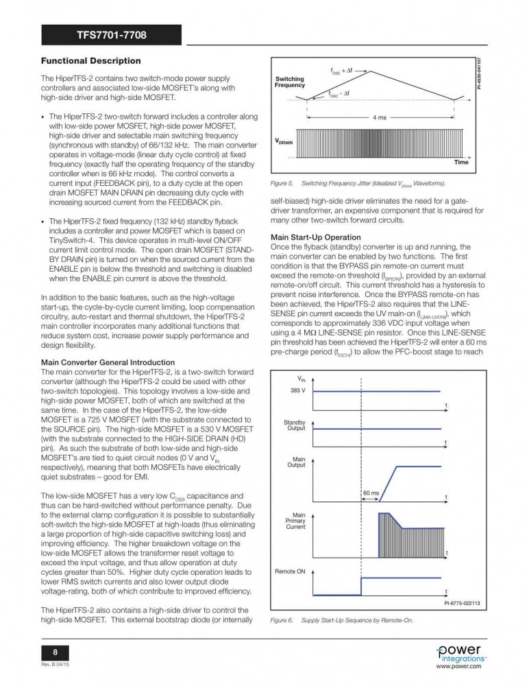 TFS7705H datasheet page 8