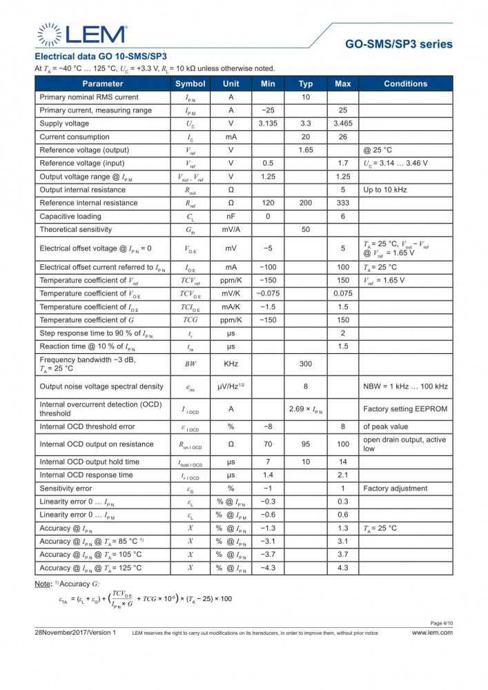 GO 30 SMS/SP3 documentation page 4
