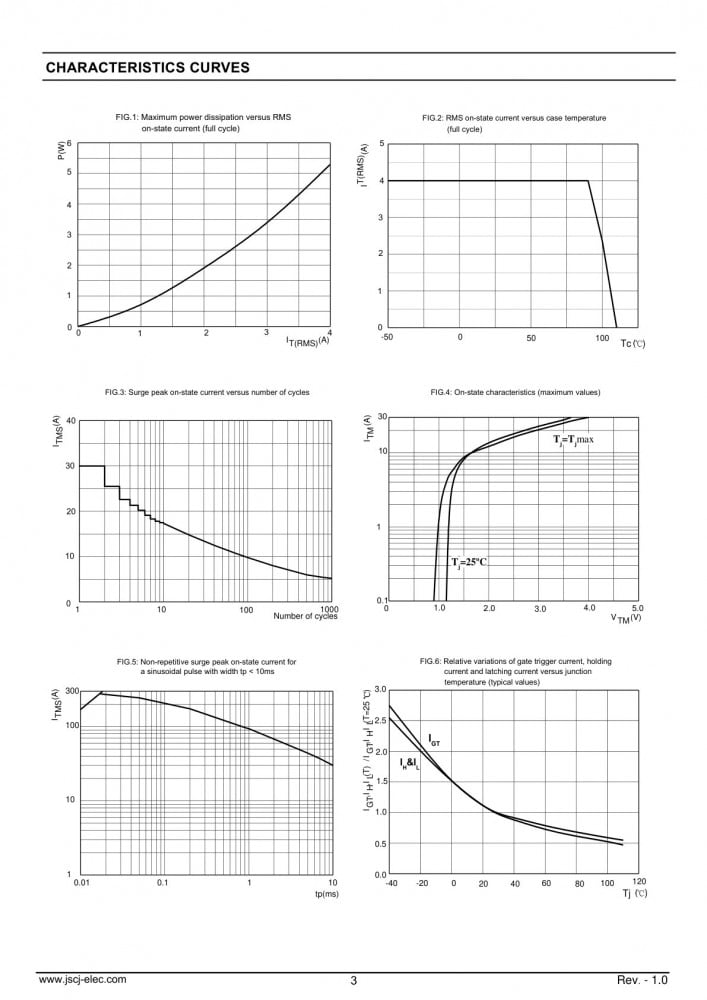 CS040E datasheet page 3