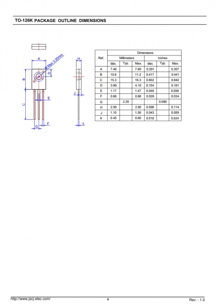 CS040E datasheet page 4
