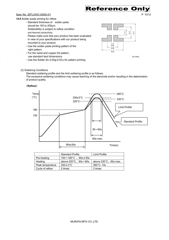 Murata DLW5ATN331MQ2L specification page 10