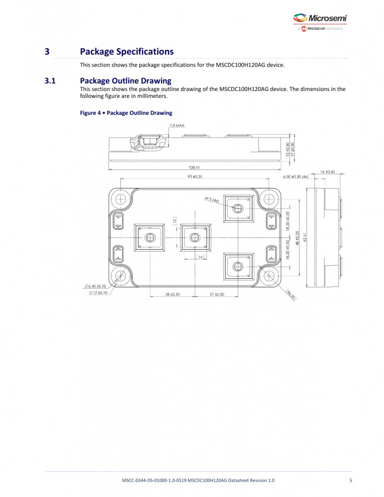 MSCDC100H120AG datasheet page 5