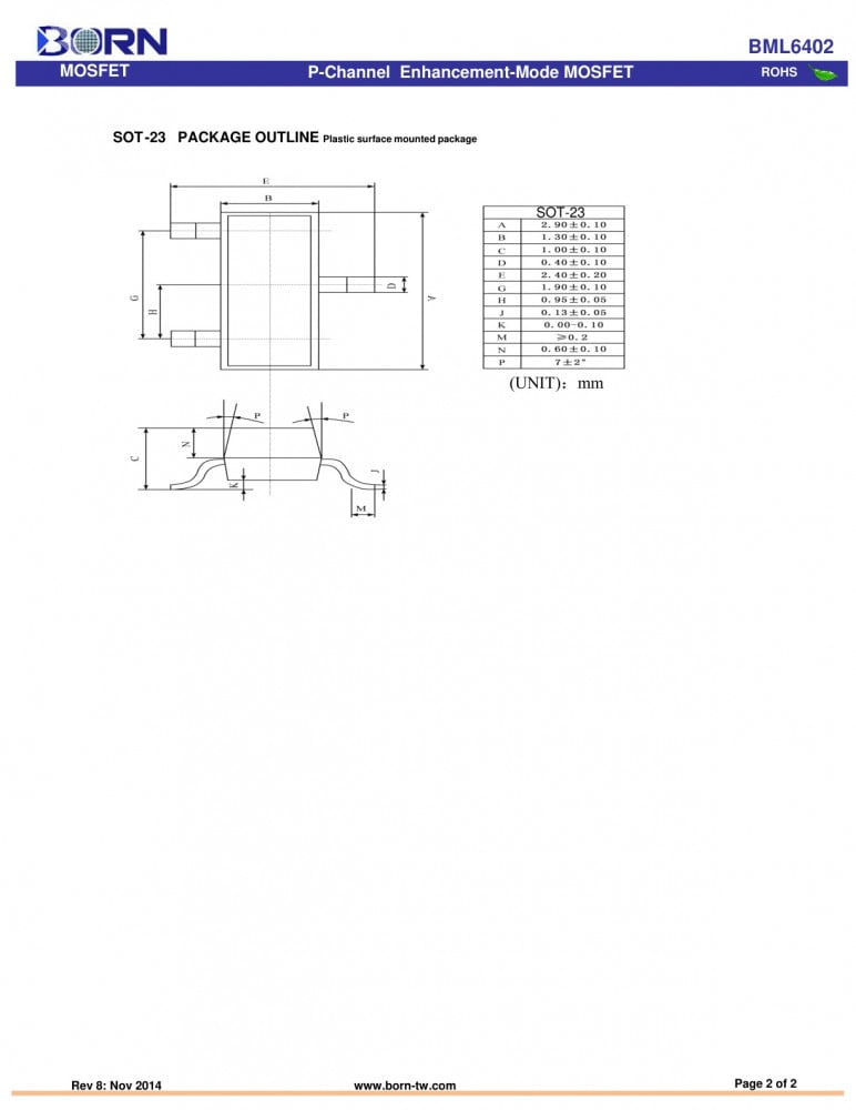 BML6402 datasheet page 2