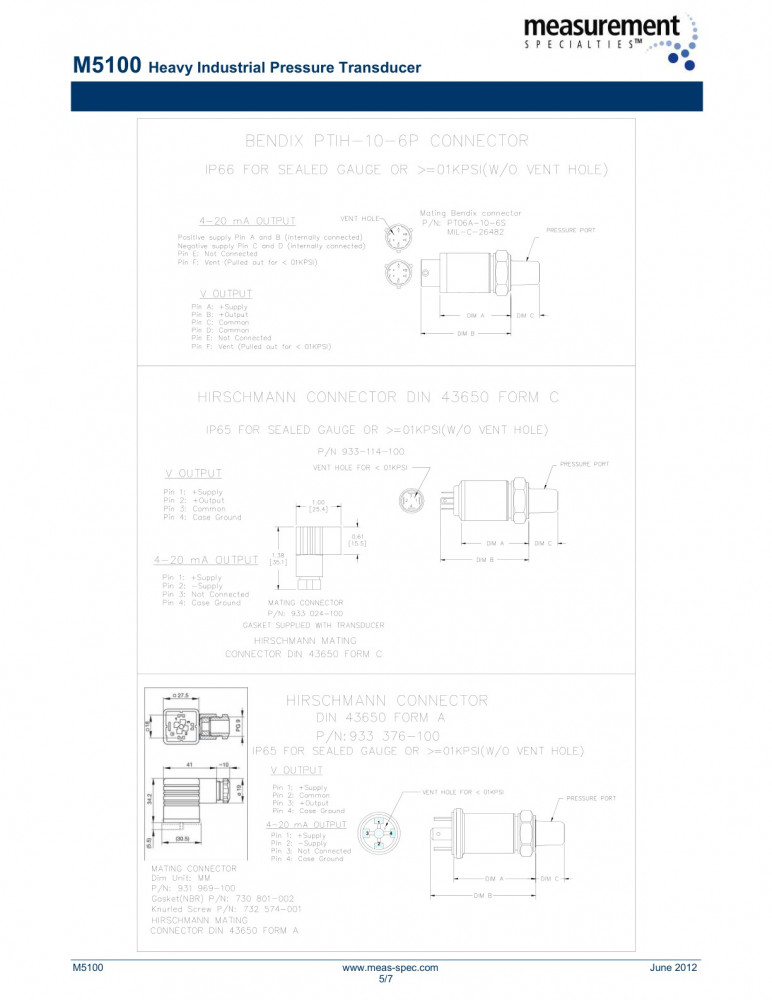 M5151 M5100 datasheet page 5