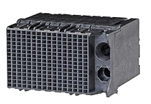 Impact 100 Ohm 5 Pair Right-Angle Daughtercard Receptacle, Right Guided,  12 Columns, 180 Circuits, Plated Through Hole Dimension 0.39mm, Lead-Free