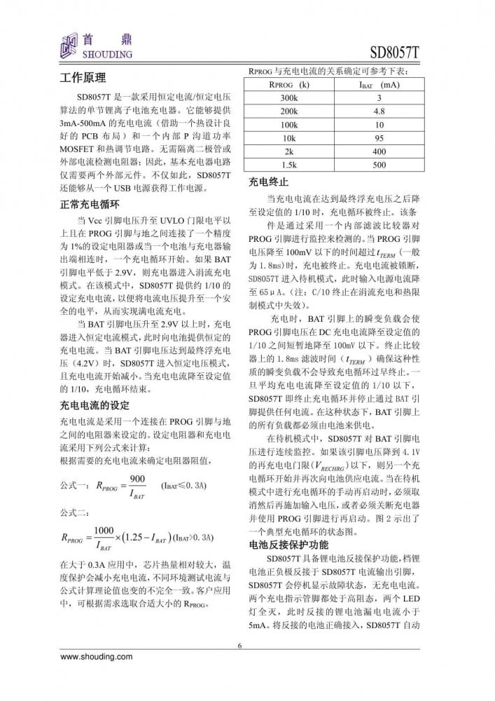 SD8057T datasheet page 6