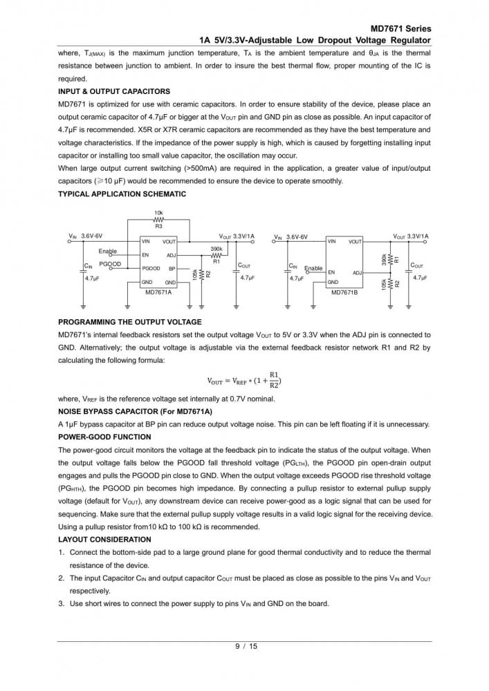 MD7671 datasheet page 9