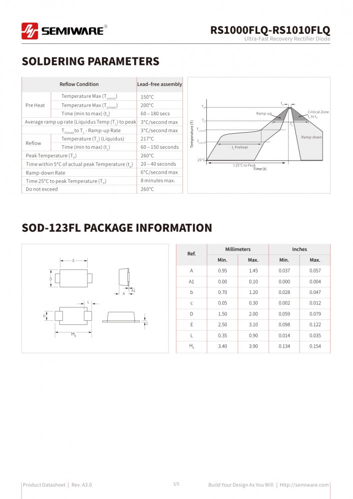 SEMIWARE RS1002FLQ datasheet page 3