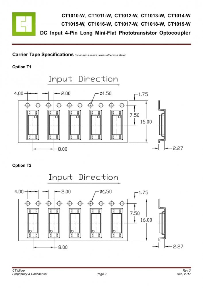 CT1017-W datasheet page 9