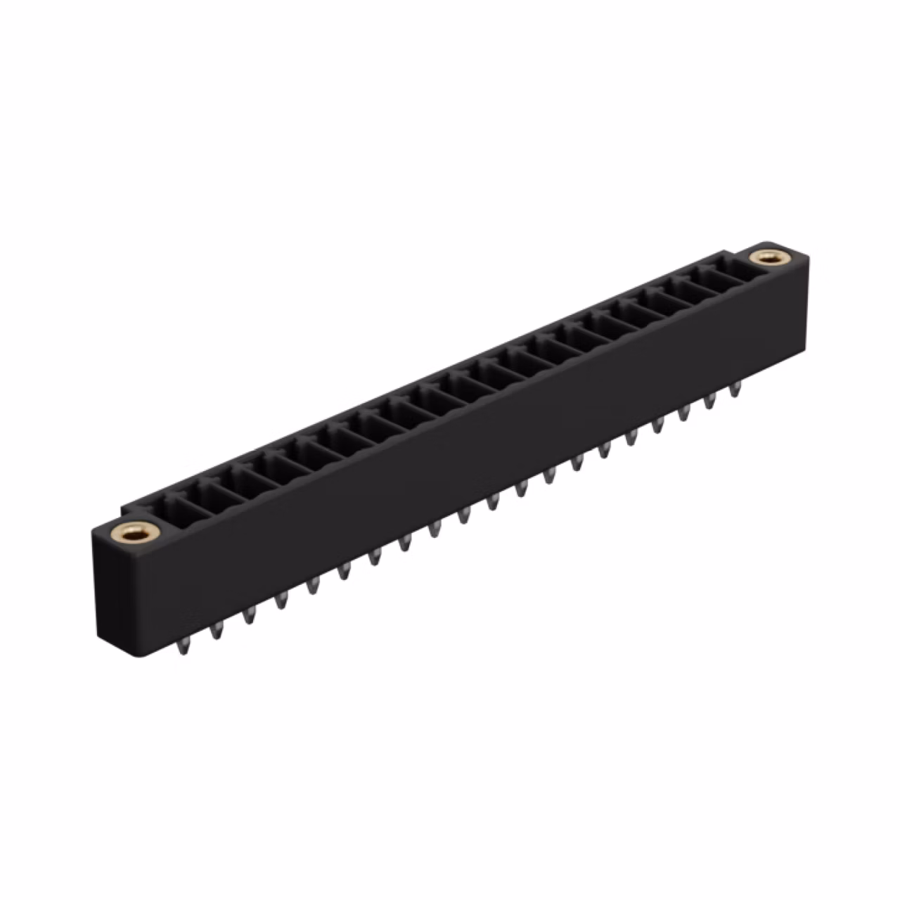 3.50mm Pitch Eurostyle Vertical PCB Header, with Threaded Retention Inserts, 20 Circuits for sale