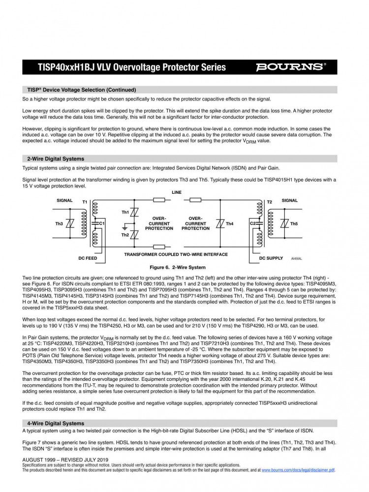 TISP4040H1BJR-S datasheet page 8