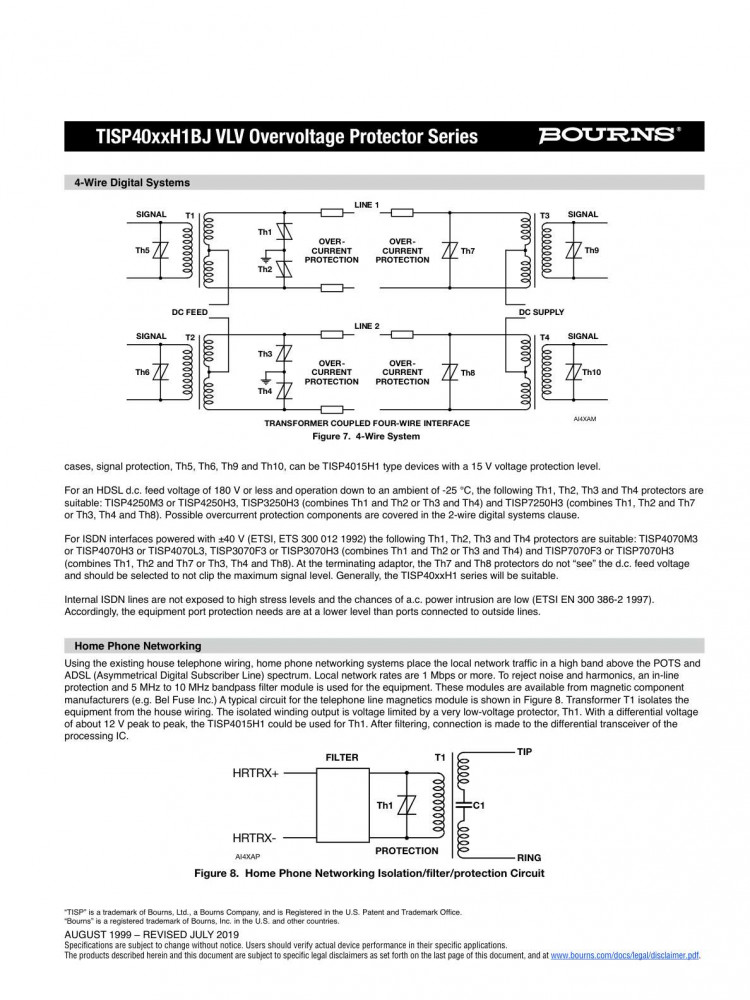 TISP4040H1BJR-S datasheet page 9
