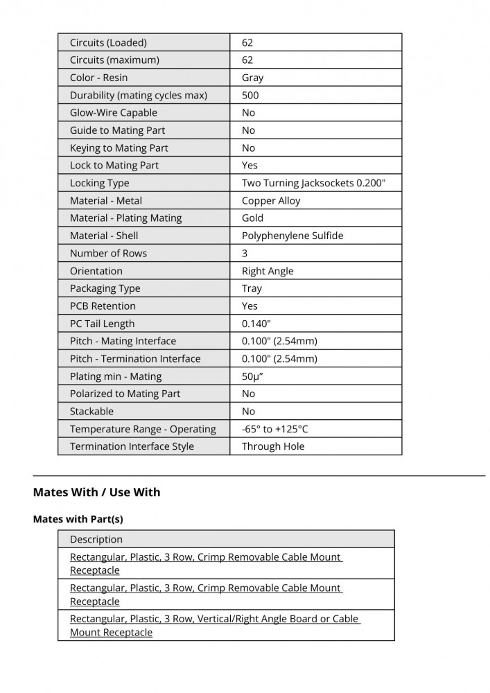 WG62PR9JTAFF technical document image 2